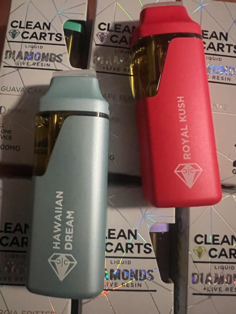 2G Live Resin & Liquid Diamonds Clean Carts Disposable Digital Art ...